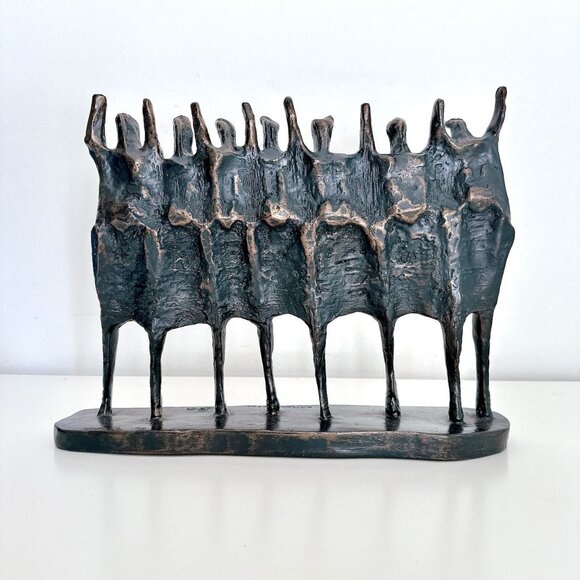 Accents | Krishna Reddy Brutalist Sculpture The Vision Demonstrators ...